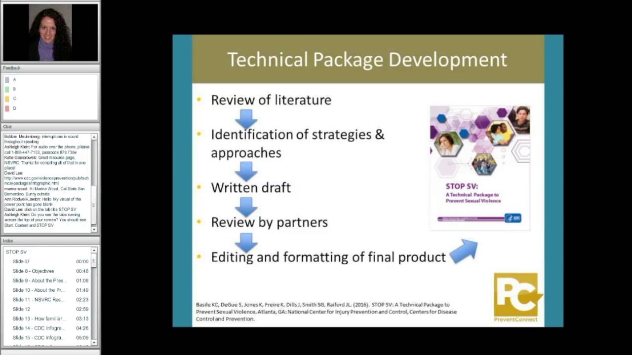 STOP SV: A Technical Package to Prevent Sexual Violence ...