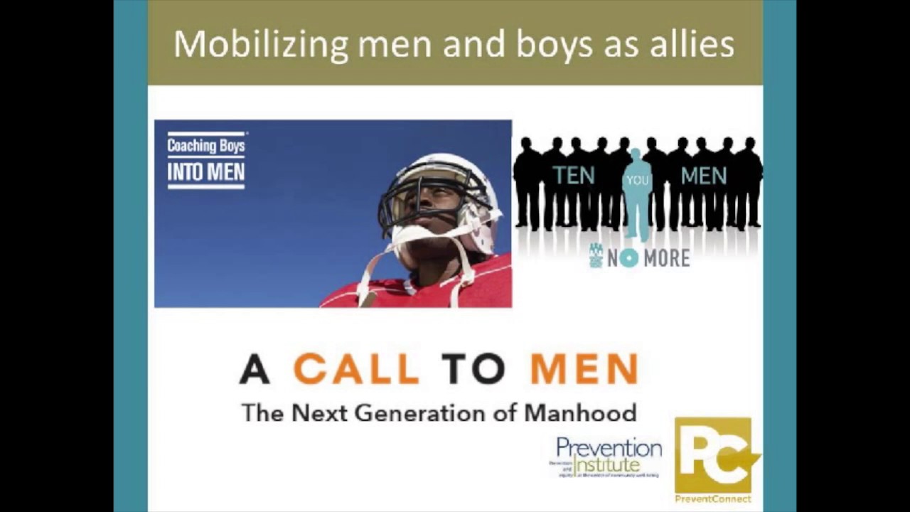 Healthy Masculinities: Mobilizing Men and Boys to Foster Positive ...