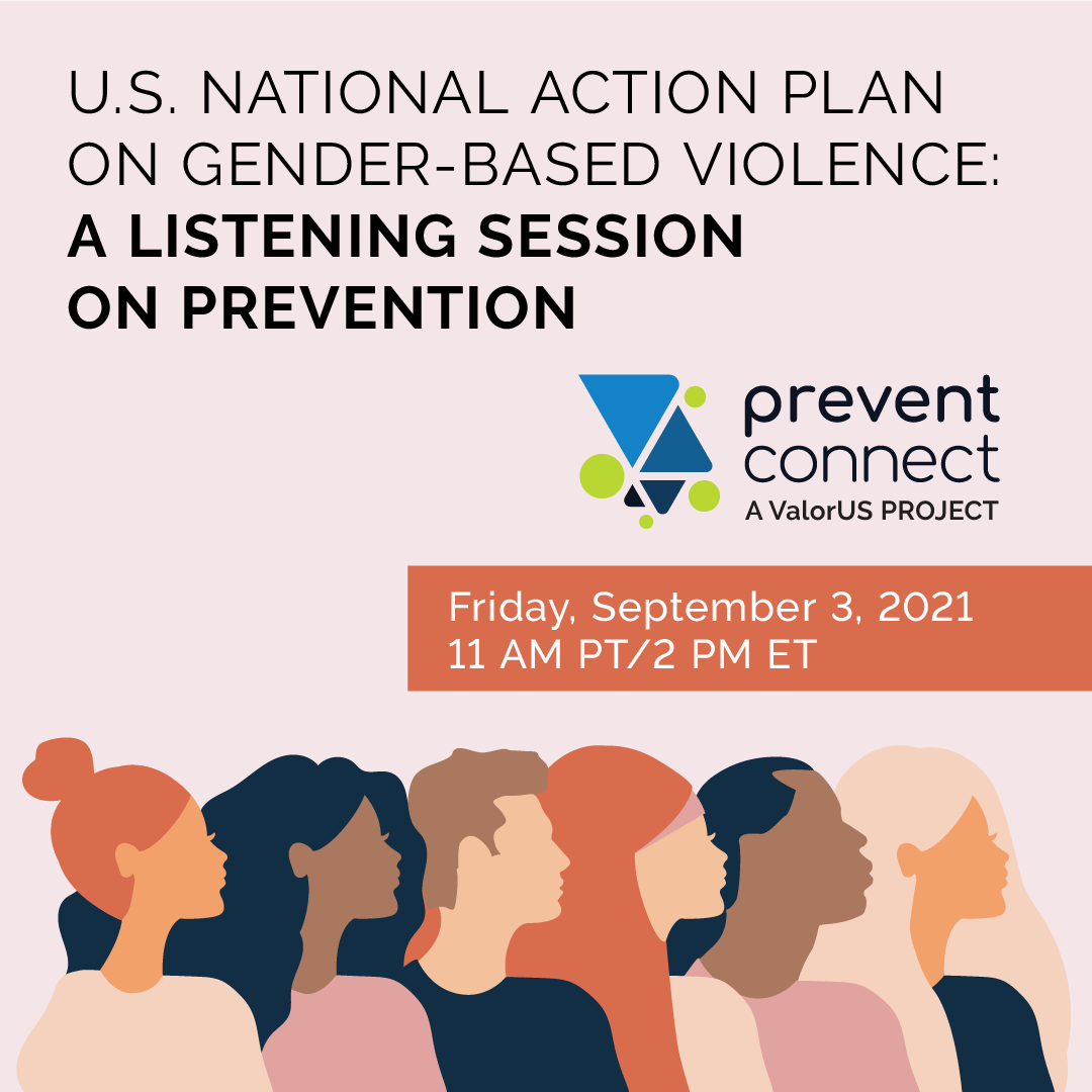 U S National Action Plan On Gender Based Violence A Listening Session