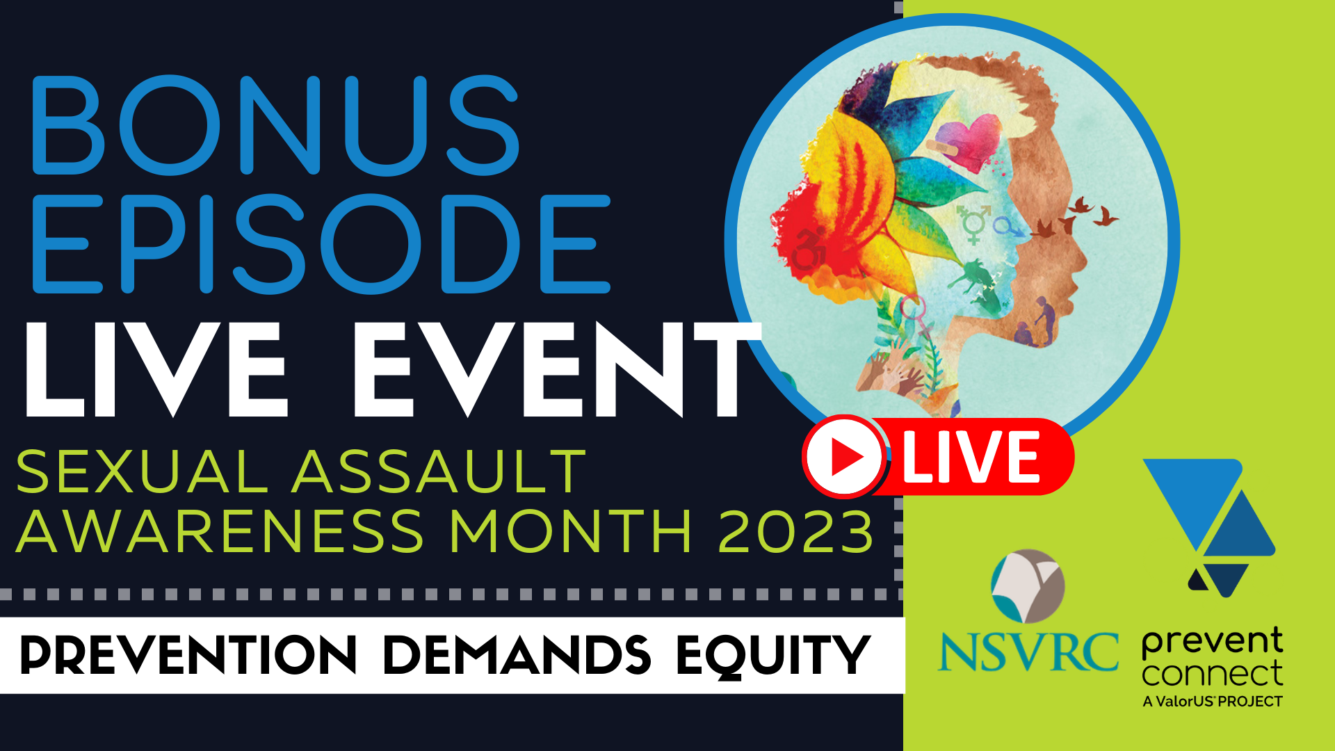 Bonus Episode | Sexual Assault Awareness Month 2023: Prevention Demands ...