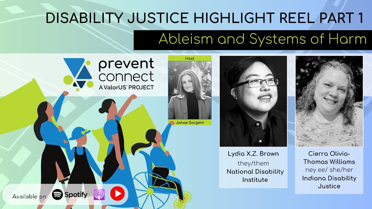 Disability Justice Highlight Reel Part 1: Ableism and Systems of Harm ...